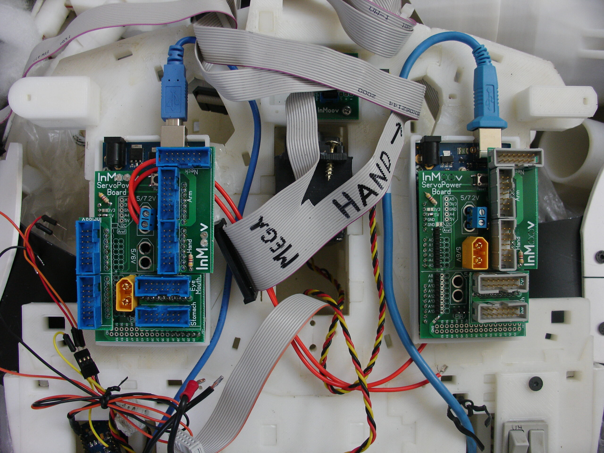 Makerfaire Roma and Rennes - InMoov